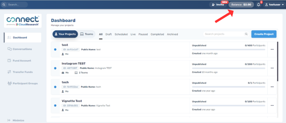 How do I Fund my Connect Account? – Connect - Researcher