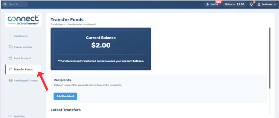 How do I Fund my Connect Account? – Connect - Researcher