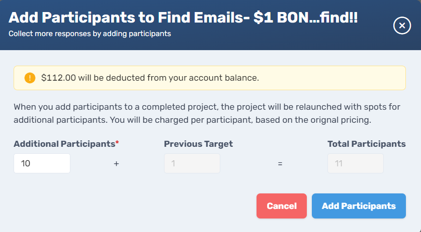 How Can I Add More Participants to my Study? – Connect - Researcher